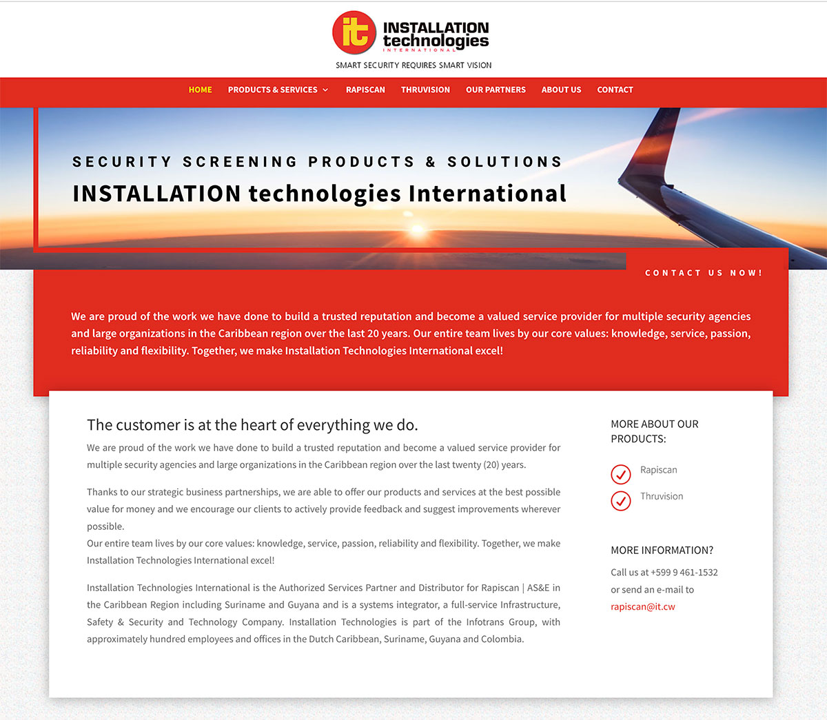 Website Installation Technologies International - D-design | Grafische ...